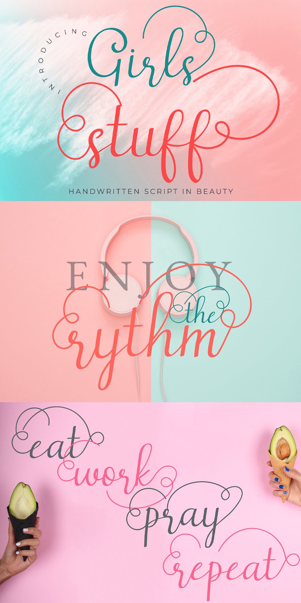 Girls Stuff - Feminine Font Script