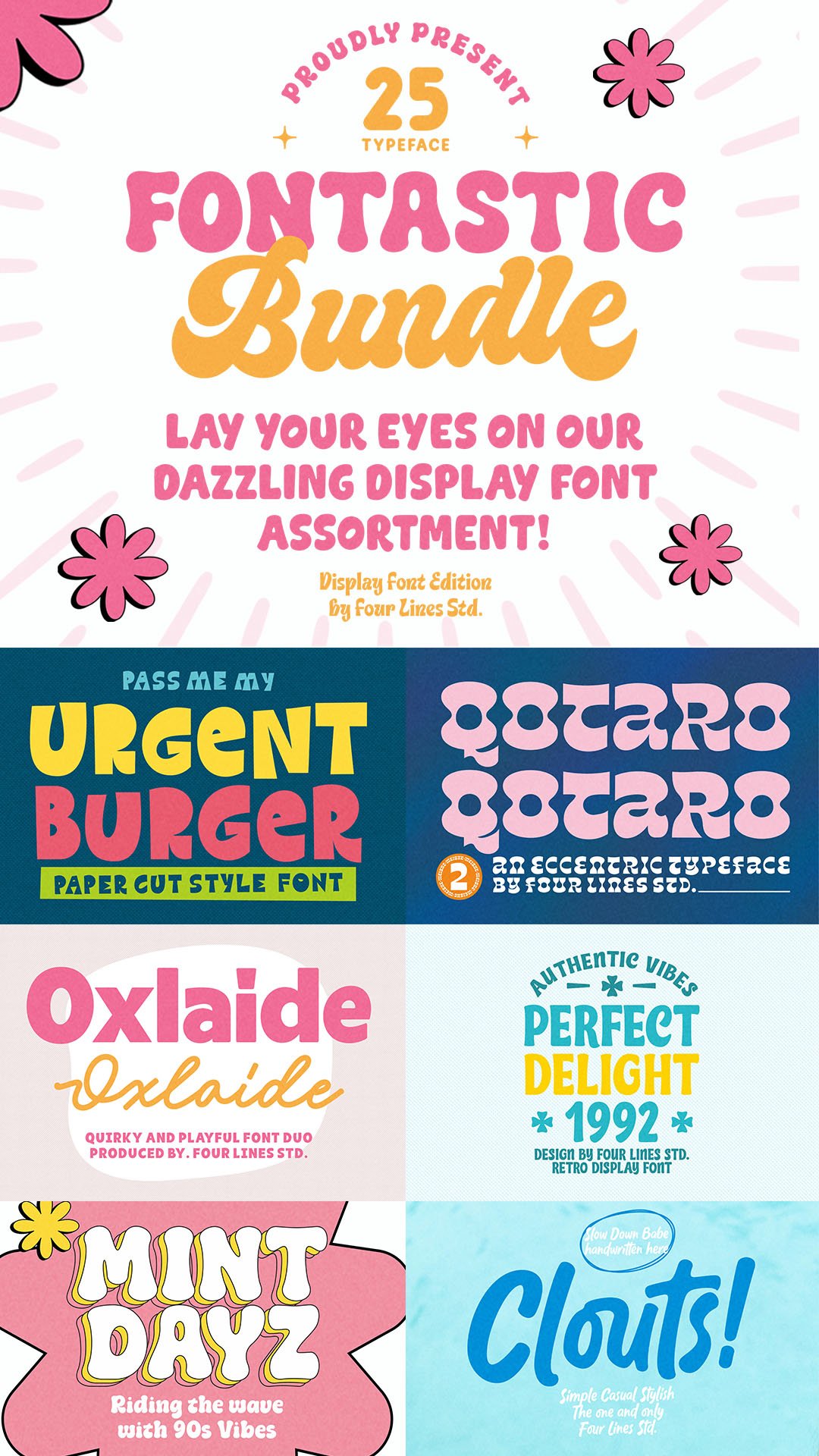 Fontastic Bundle: Display Font Edition! (2895640)