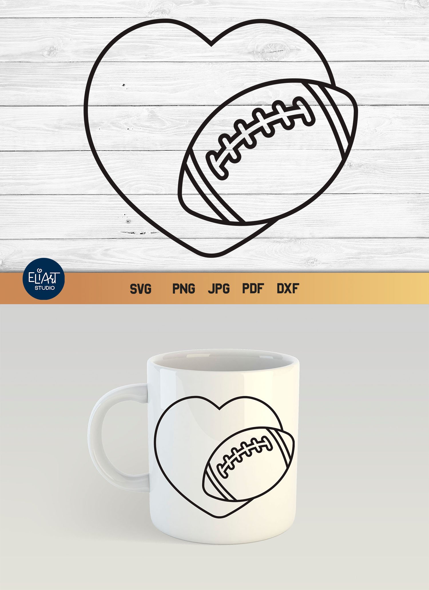 Football SVG | Football Fan SVG Design