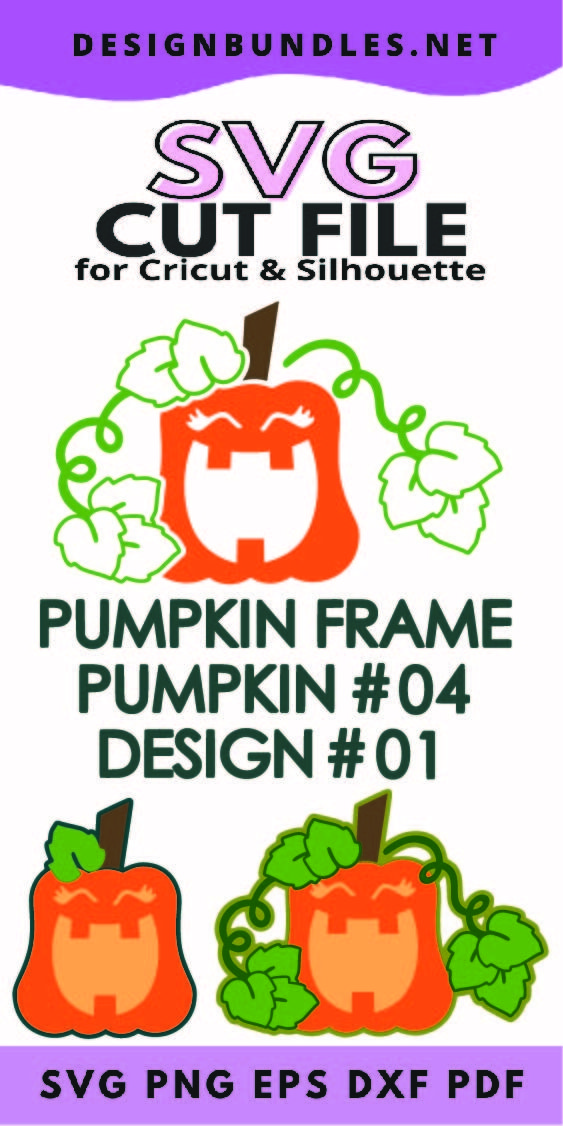 Pumpkin frames SVG CUT FILE HALLOWEEN scrapbooking