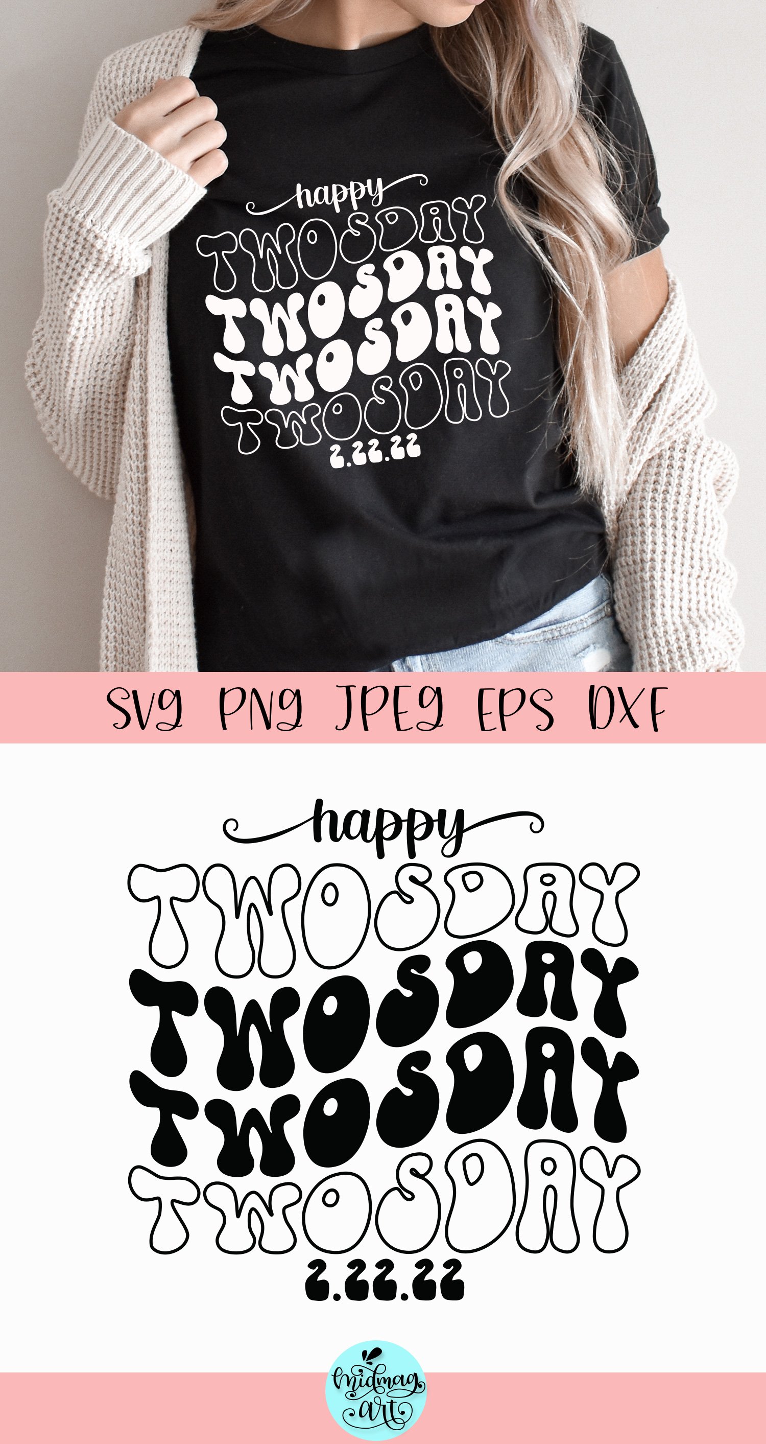 Happy twosday 2-22-22 svg, teacher svg (1823128)