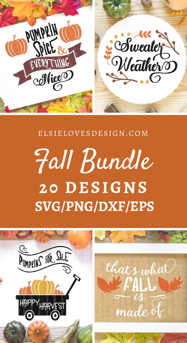 Cozy Fall/ Thanksgiving Bundle SVG Cut Files