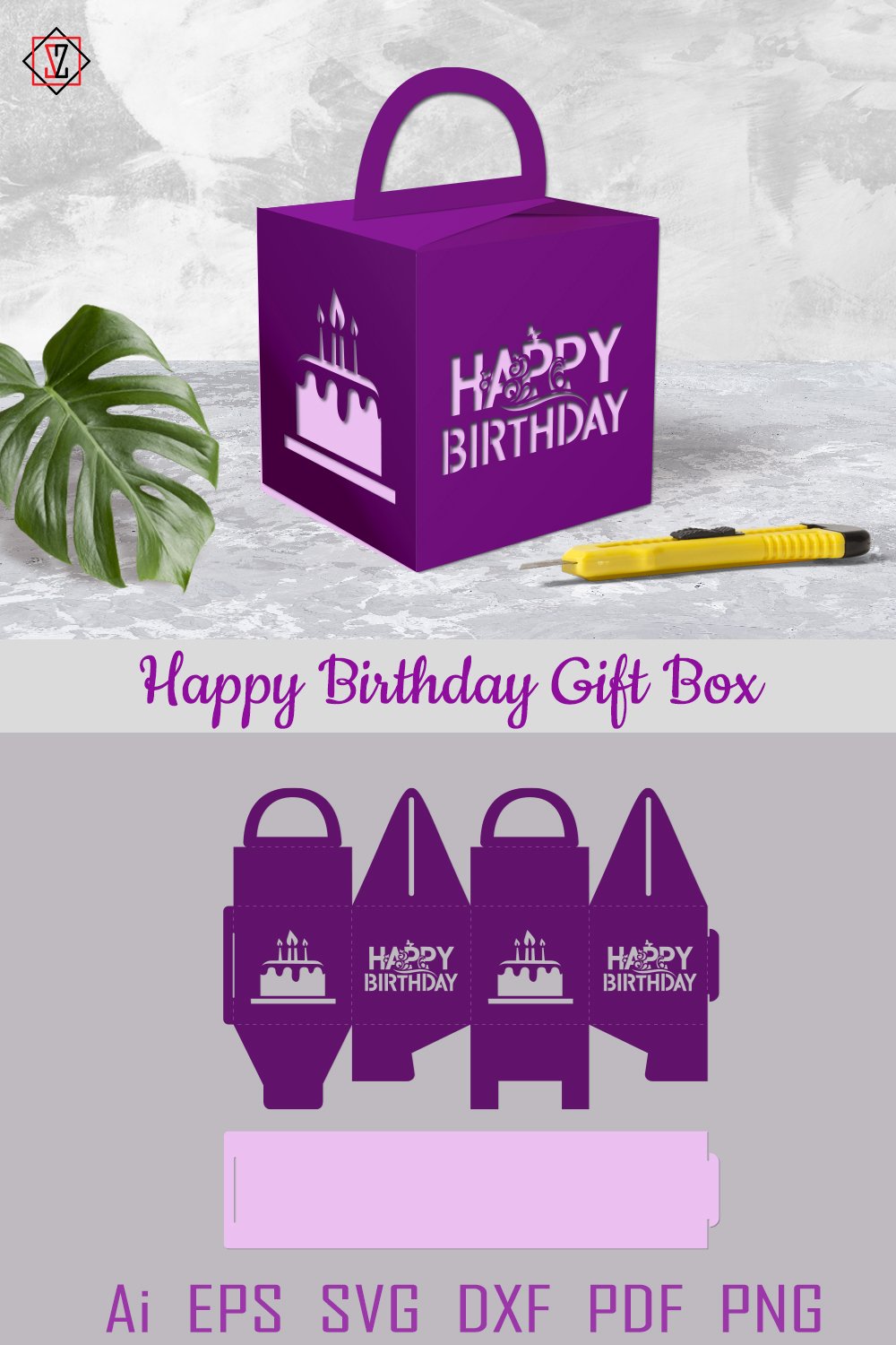 Happy Birthday Gift Box