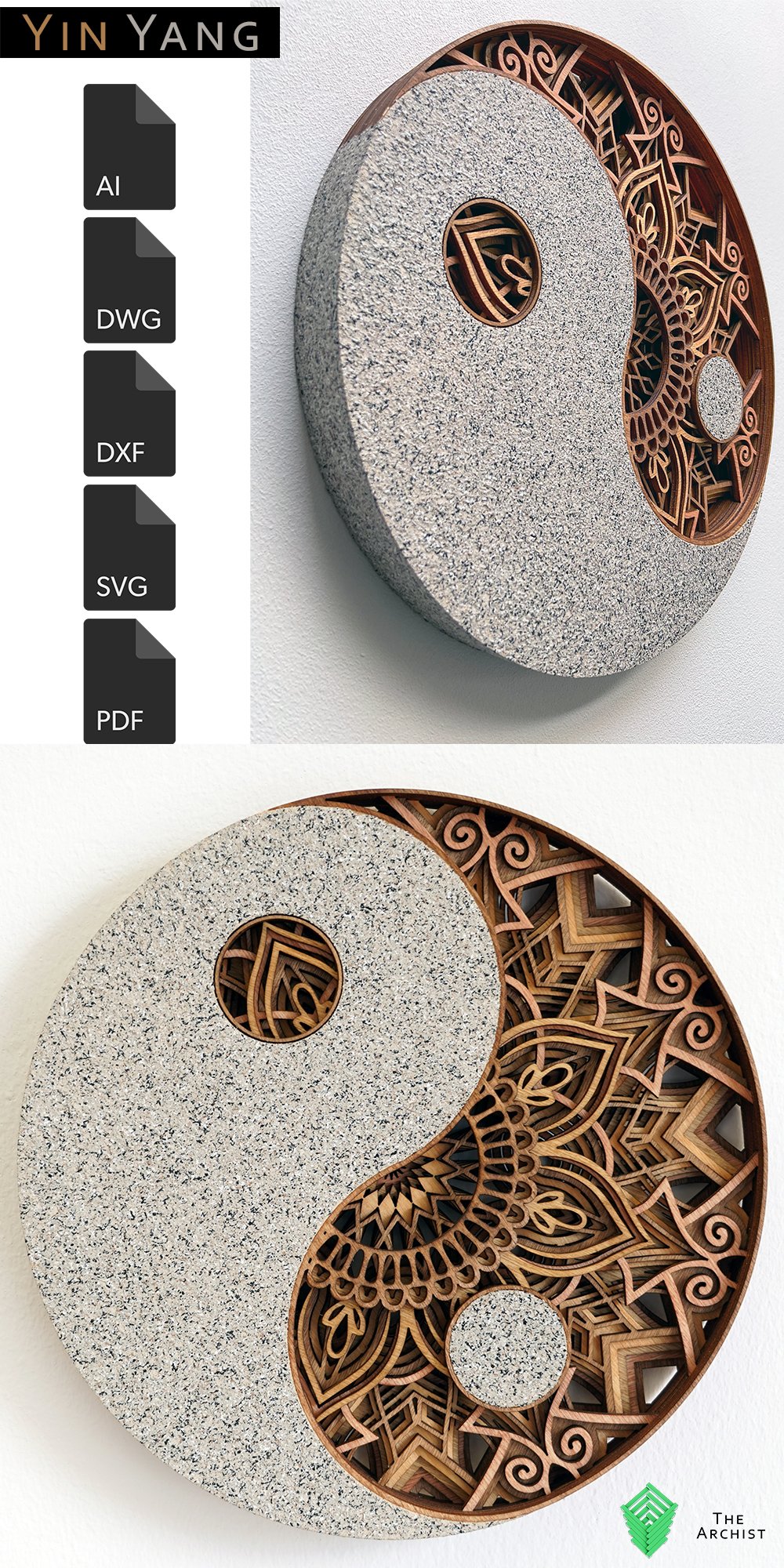 Yin Yang multilayered art (1915821)