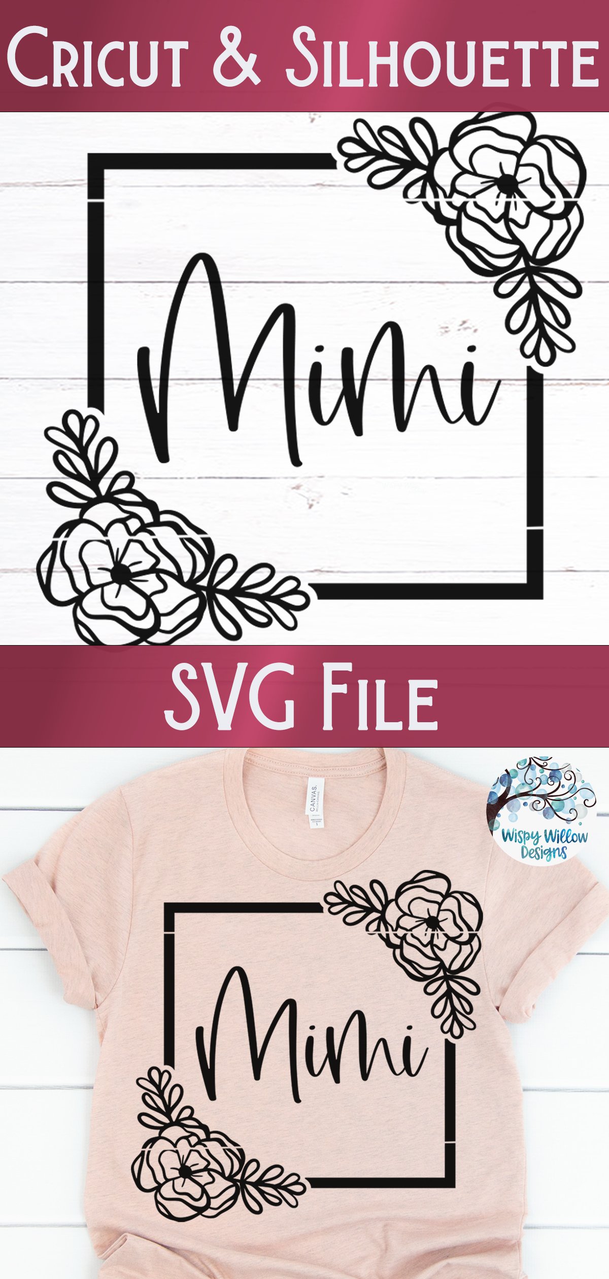 Floral Mimi SVG (1266879)