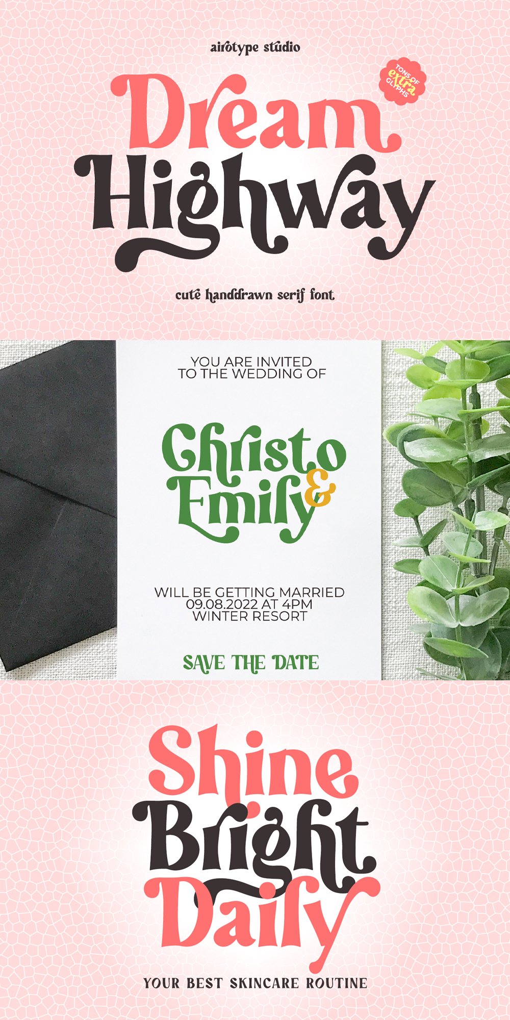 Dream Highway - Cute Modern Serif Font