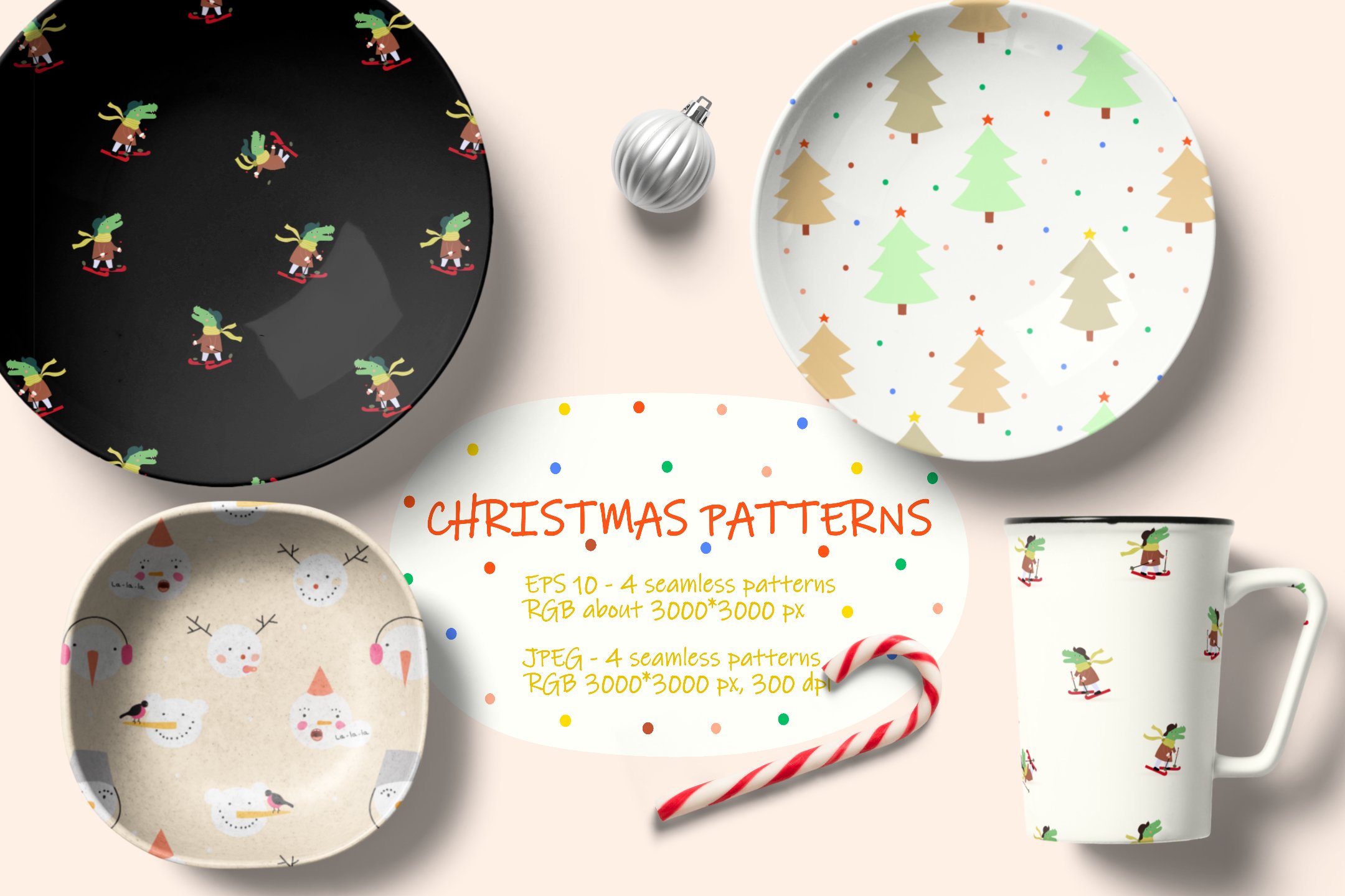 Adorable Christmas patterns