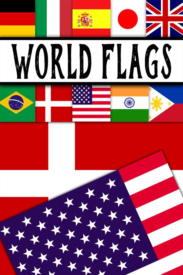 World Flags Digital Paper (37583)