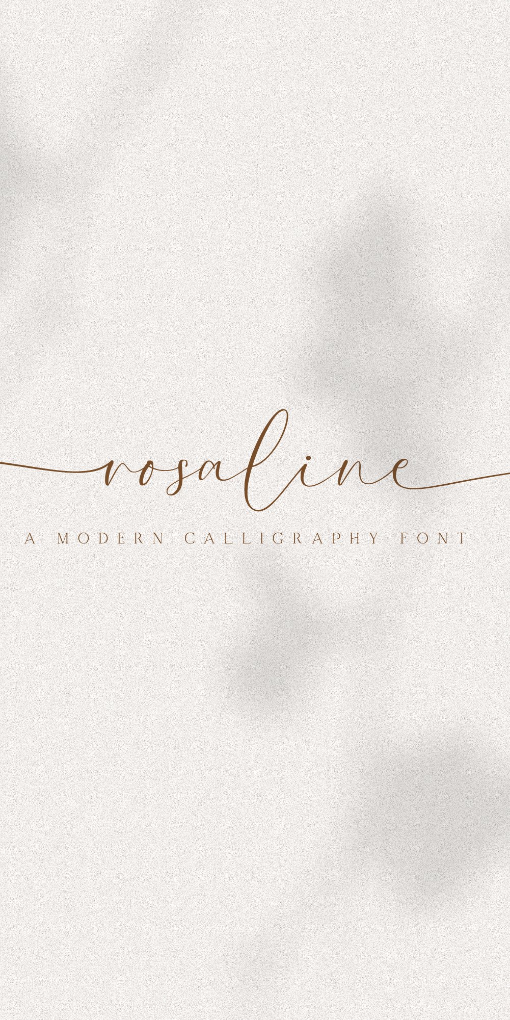 Rosaline A Delicate Script Font