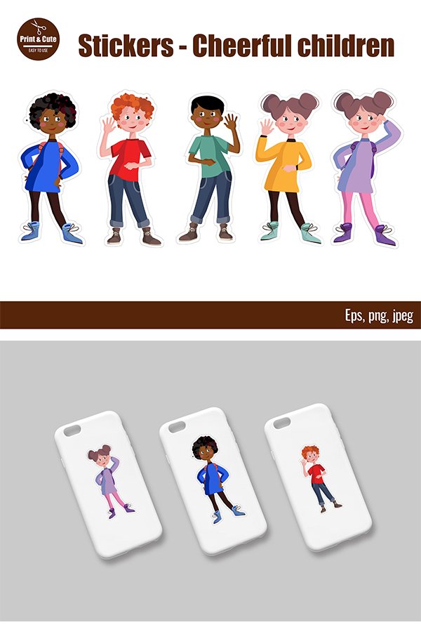 Children Digital Stickers (1558009)
