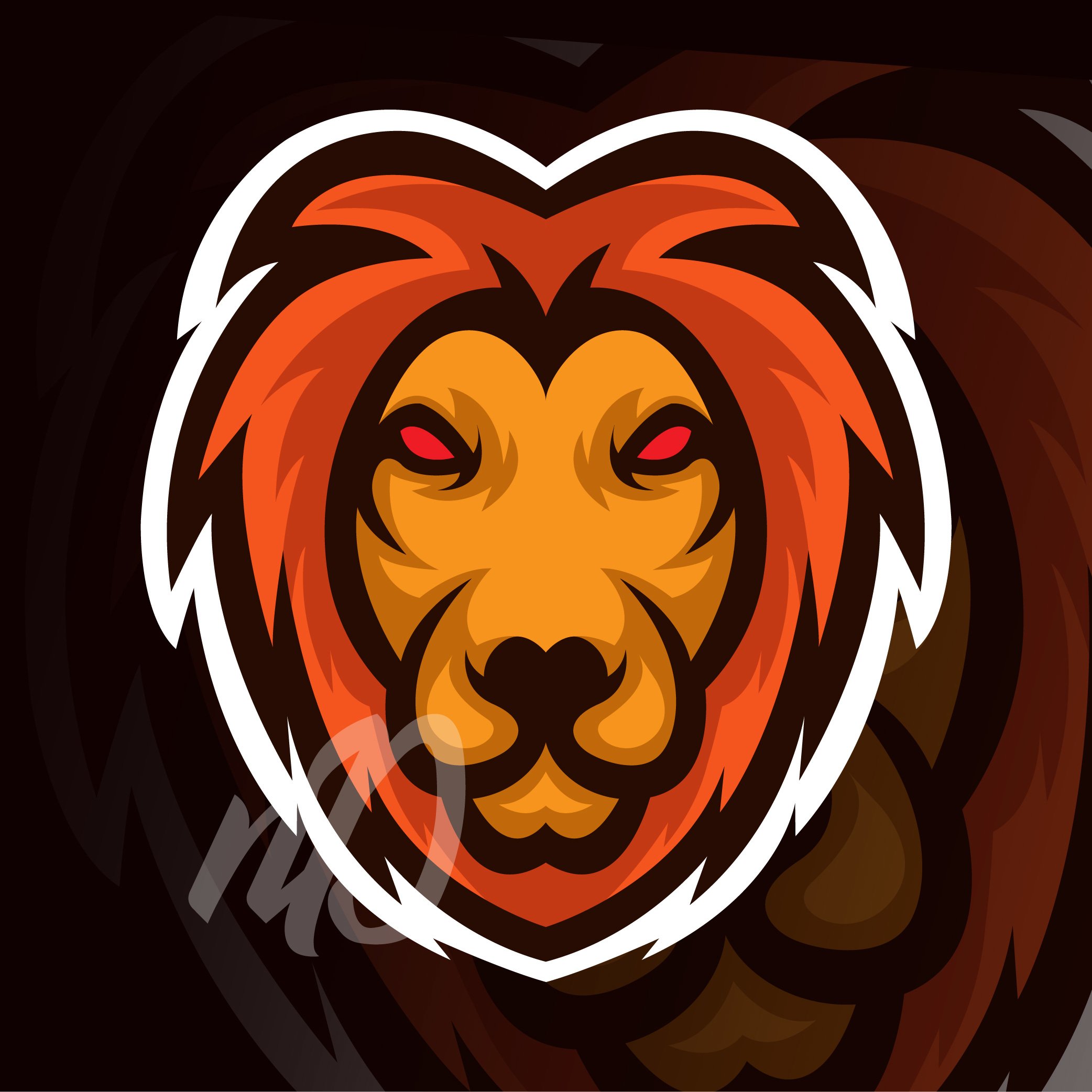 Orange Lion Logos