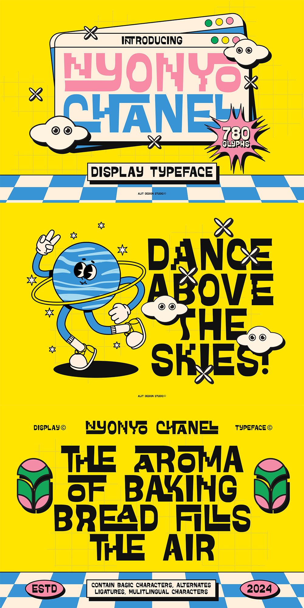 Nyonyo Chanel Typeface