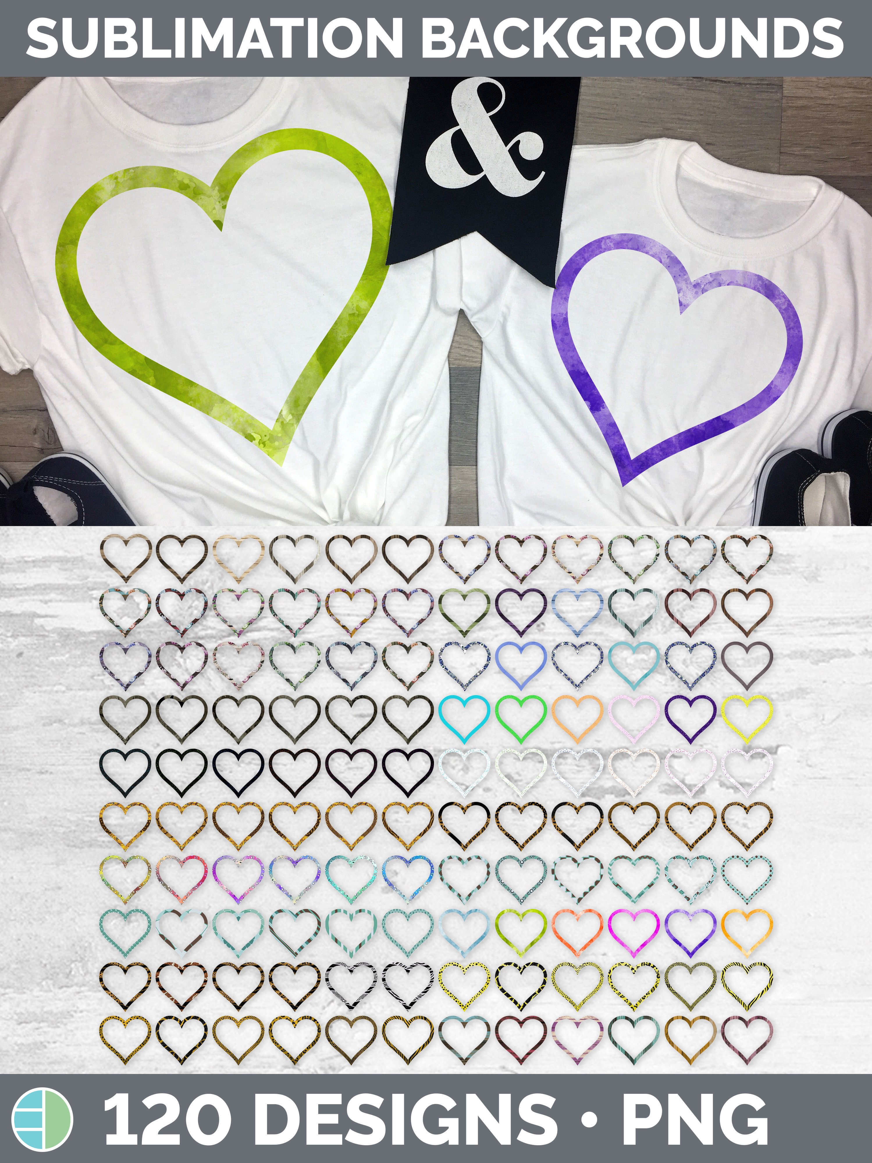Heart Sublimation Mega Bundle