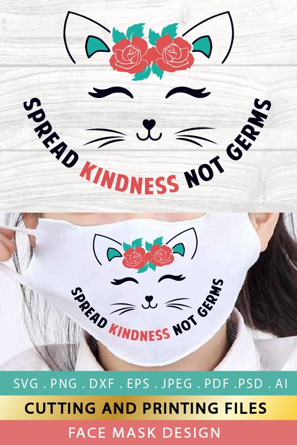 Mask SVG PNG EPS DXF Face Mask SVG Mask Design SVG (818399)