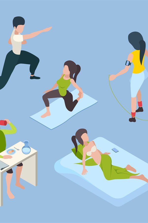 Healthy activities. Daily lifestyle successful peoples relax