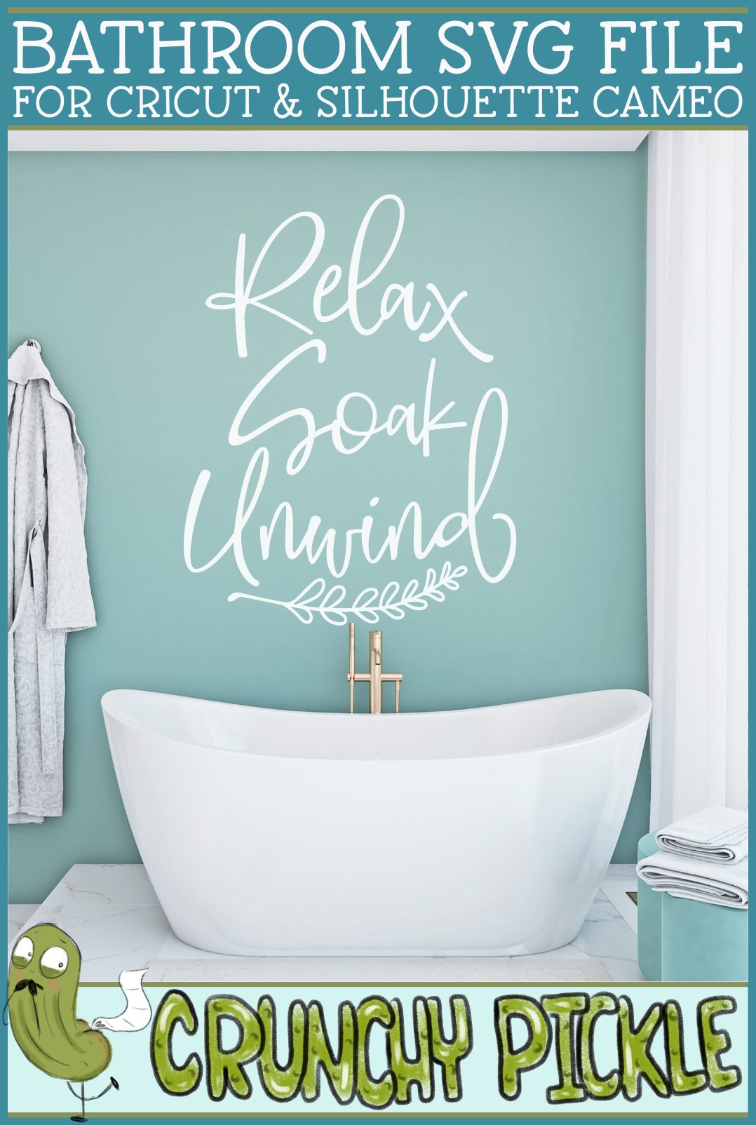 Relax Soak Unwind SVG