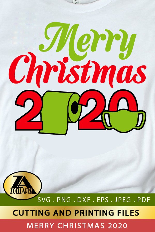 2020 Christmas SVG PNG EPS DXF File For Cutting and Printing (964411 ...