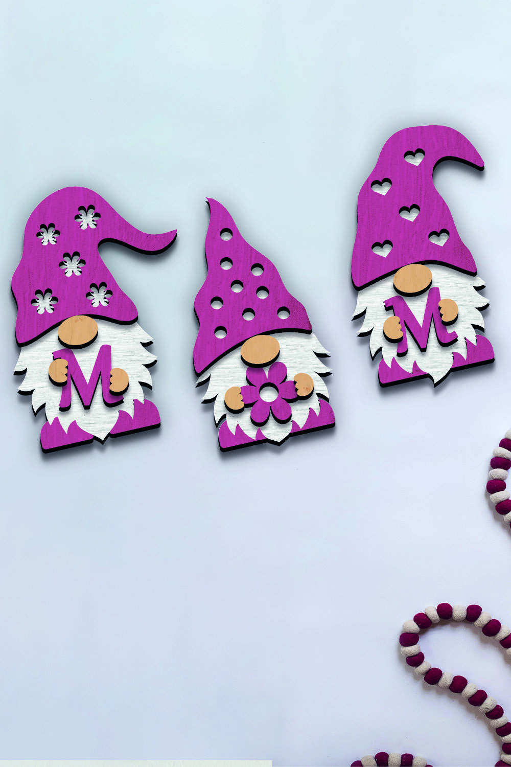 Mother's Day Gnomes Multilayer Templates