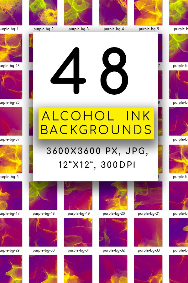 Alcohol ink Background. Neon Purple Watercolor Digital Paper