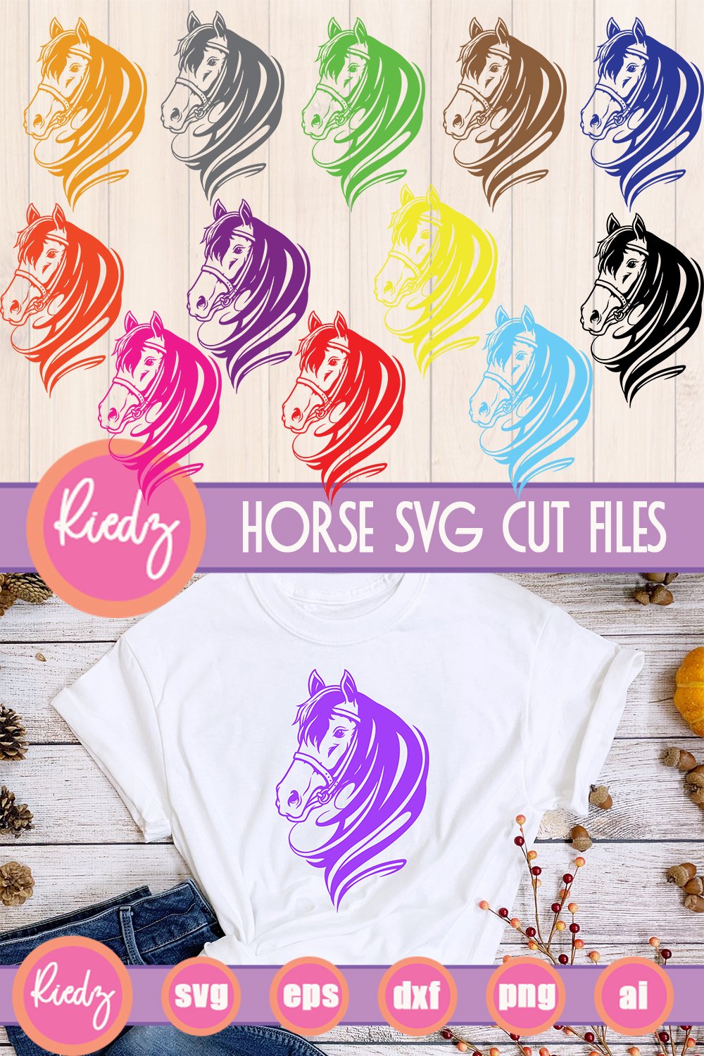 Beautiful Horse SVg Cut File, Horse Svg File