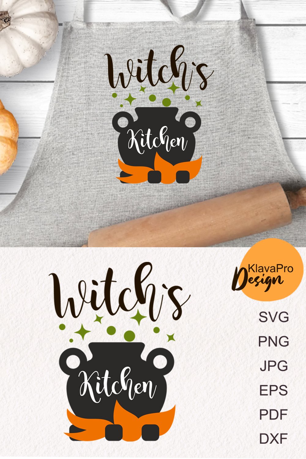 Halloween - Witch's Kitchen layered SVG Cut Files