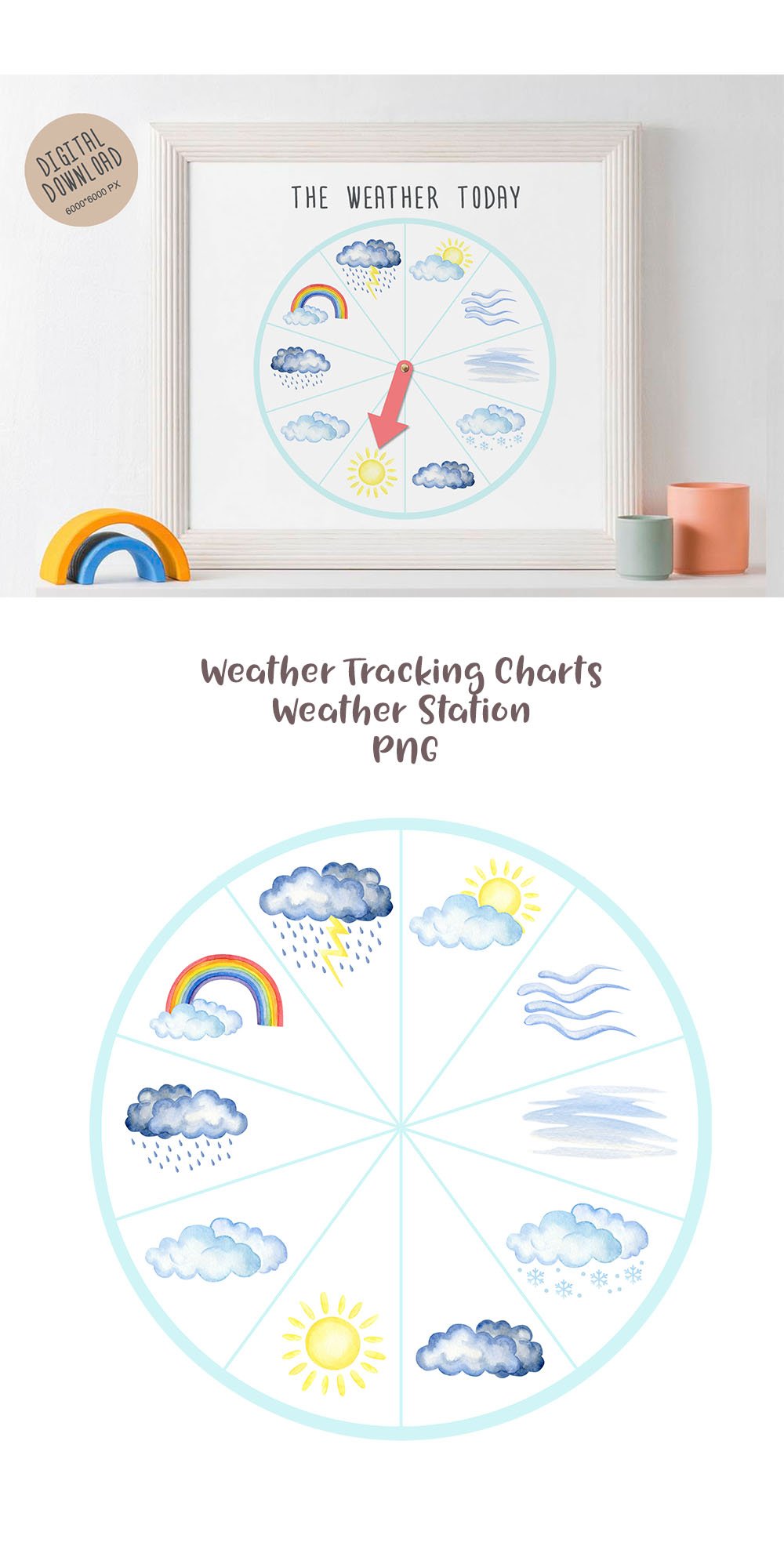 Weather Tracking Charts. Learning & School