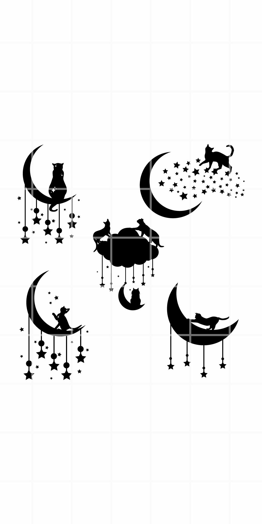Moon Cat SVG. Cat Svg. Moon Cat Png. Moon Cat (1818415)