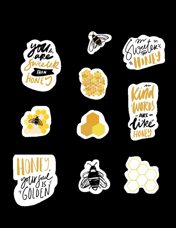 bumblebee sticker pack