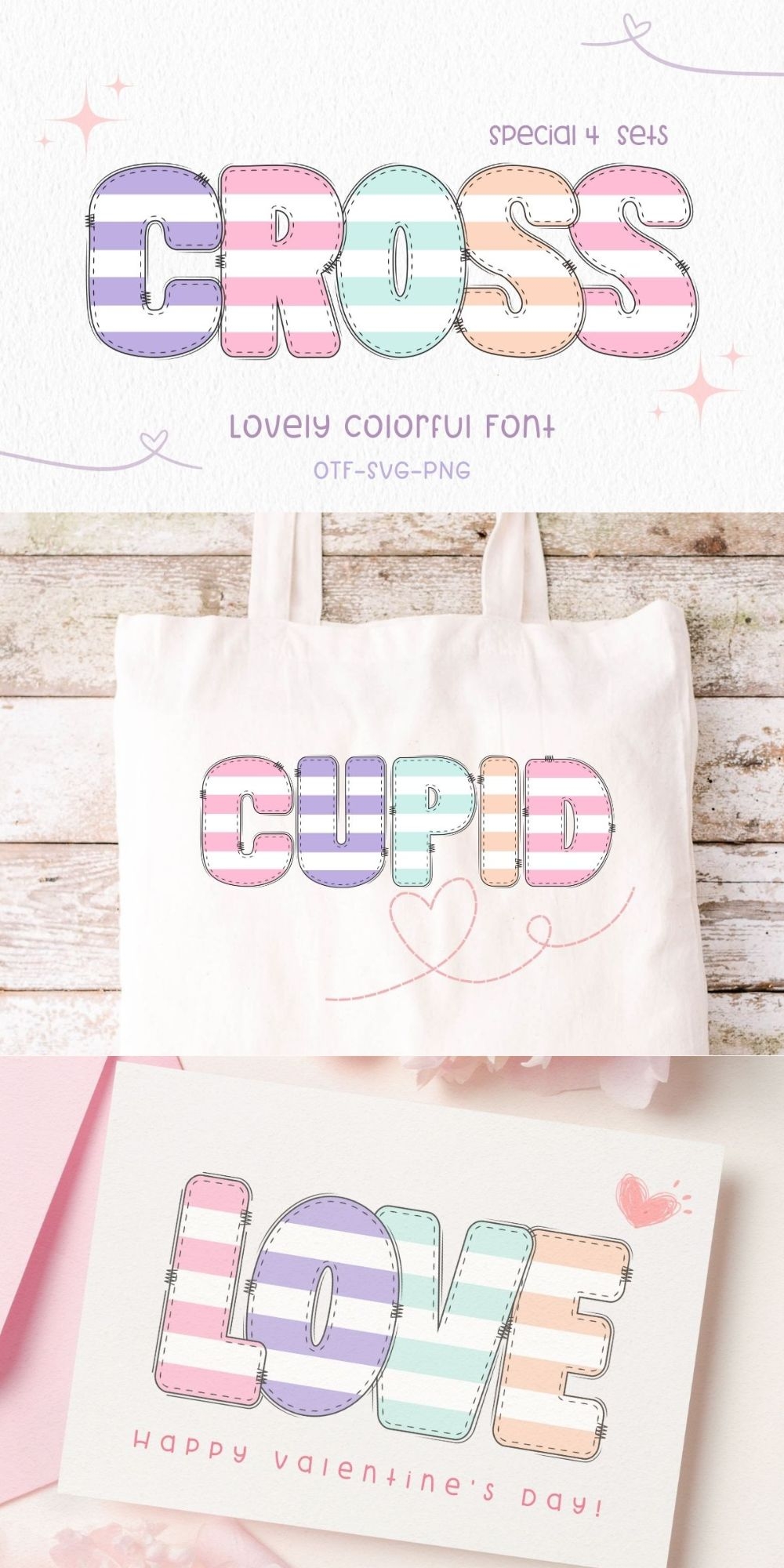 Cross - Color Font