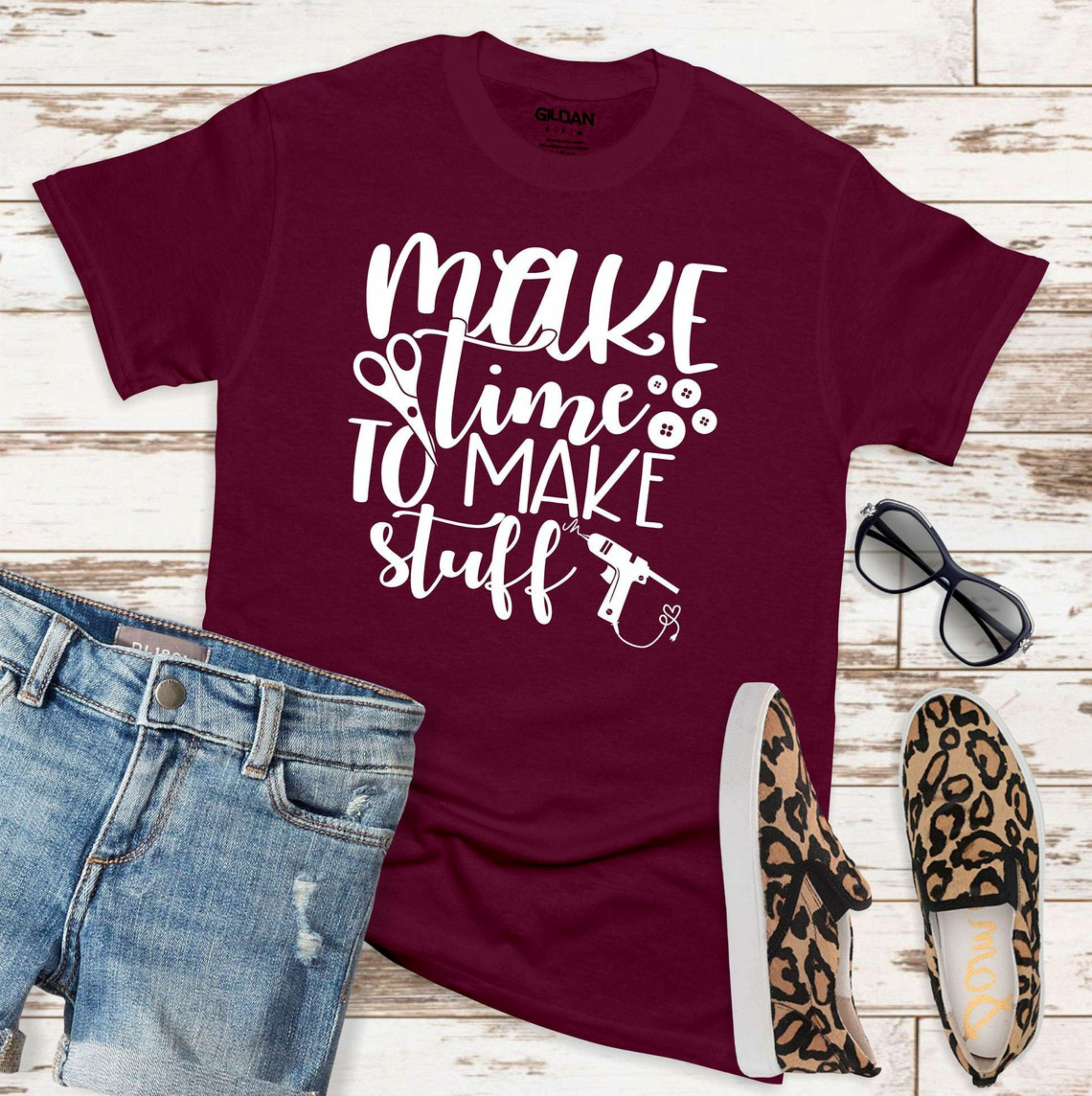 crafting svg,make time to make stuff svg