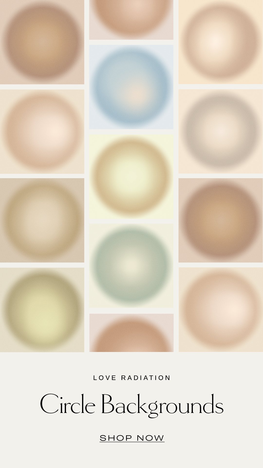 Circle Gradient Backgrounds With Grain Texture | PSD, JPG