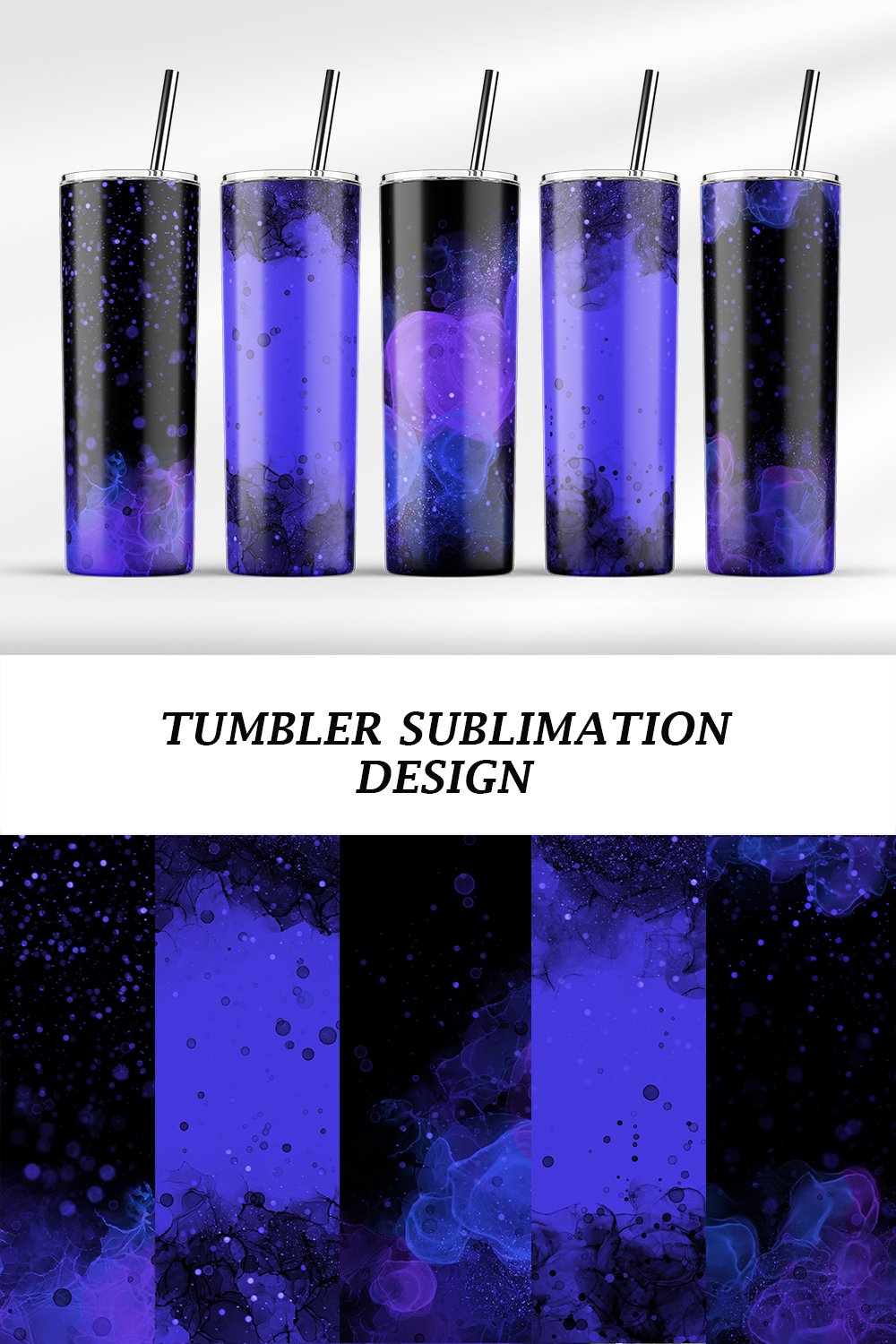 Tumbler sublimation design PNG | Violet tumbler (2144204)