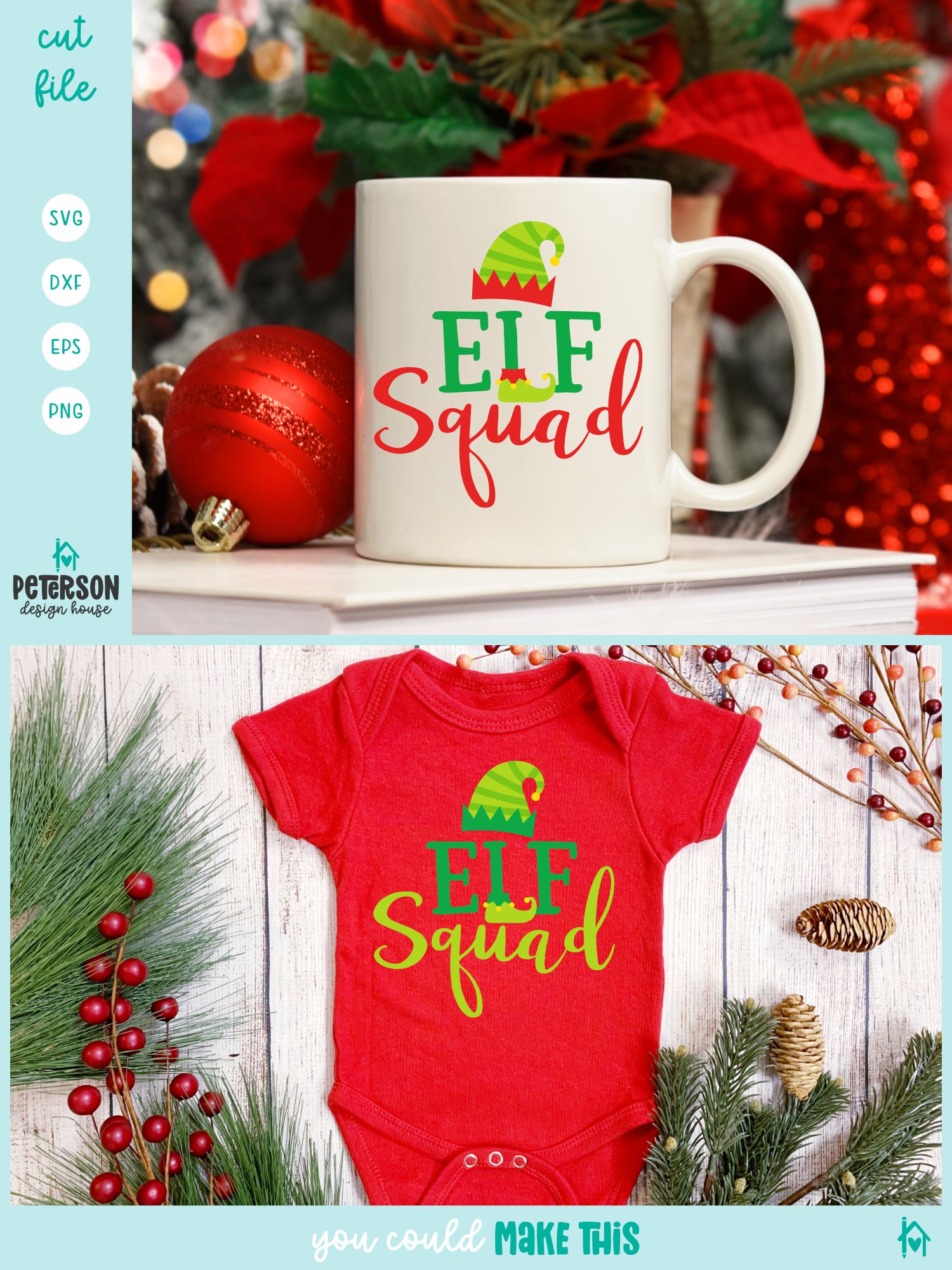 Elf Squad SVG Cut File (2262840)