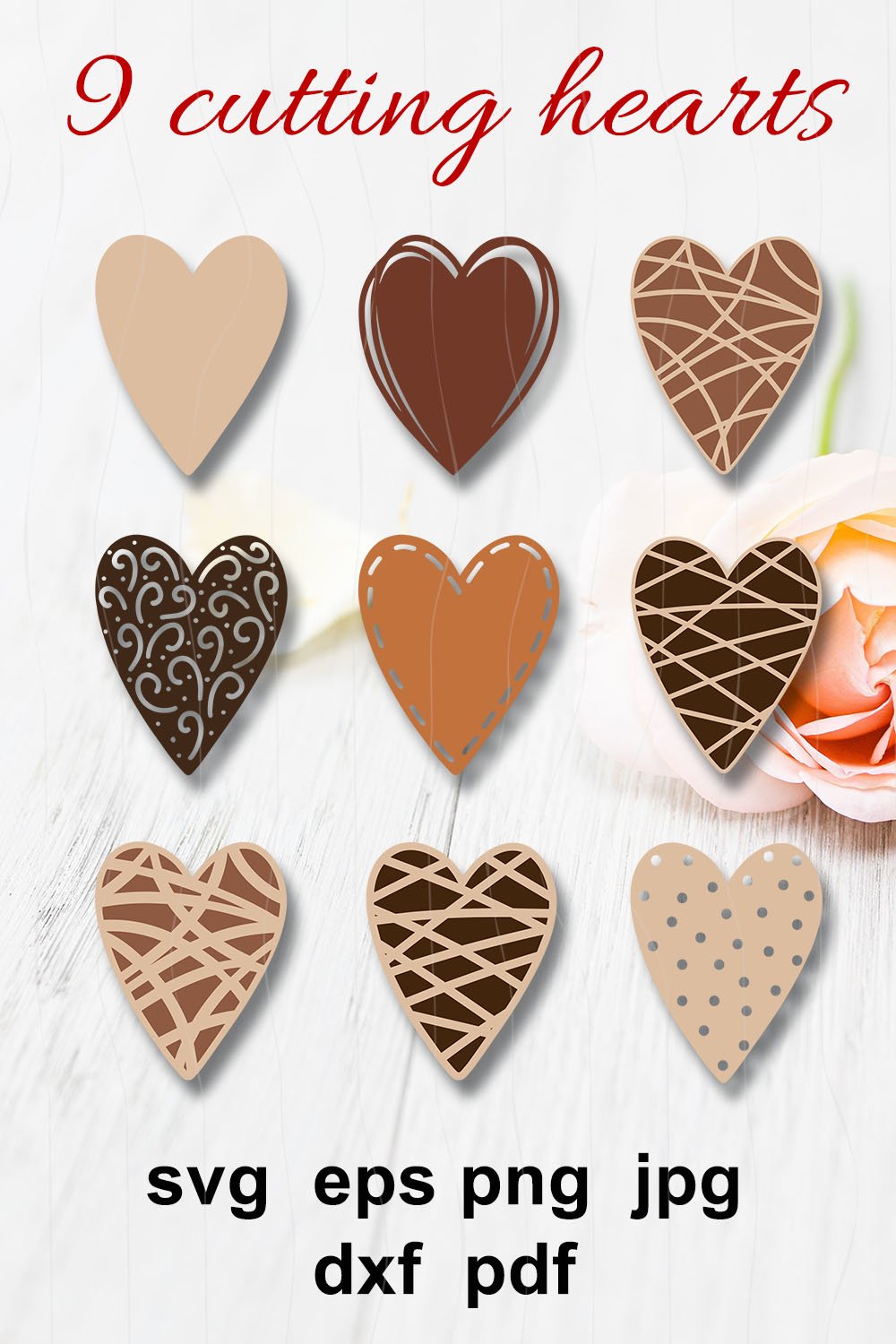 Heart SVG, Love hearts bundle, heart Valentines svg.