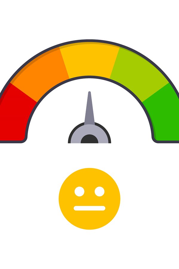 Rate scale level. Mood rating indicators, satisfaction score