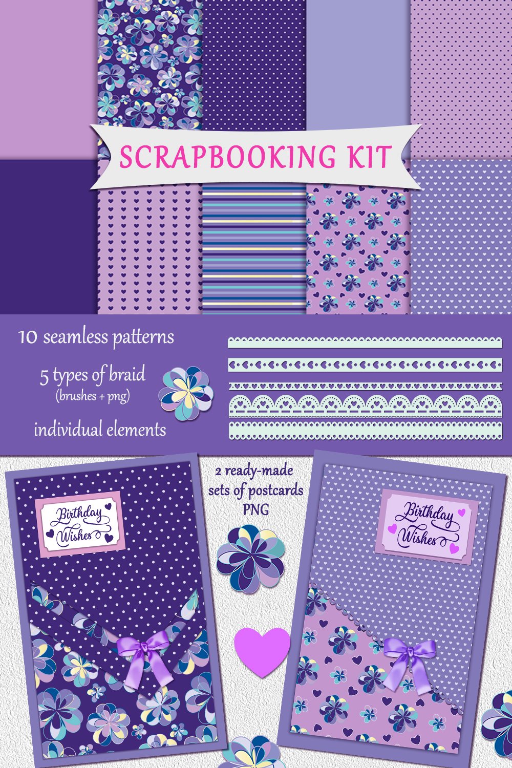 Scrapbooking kit