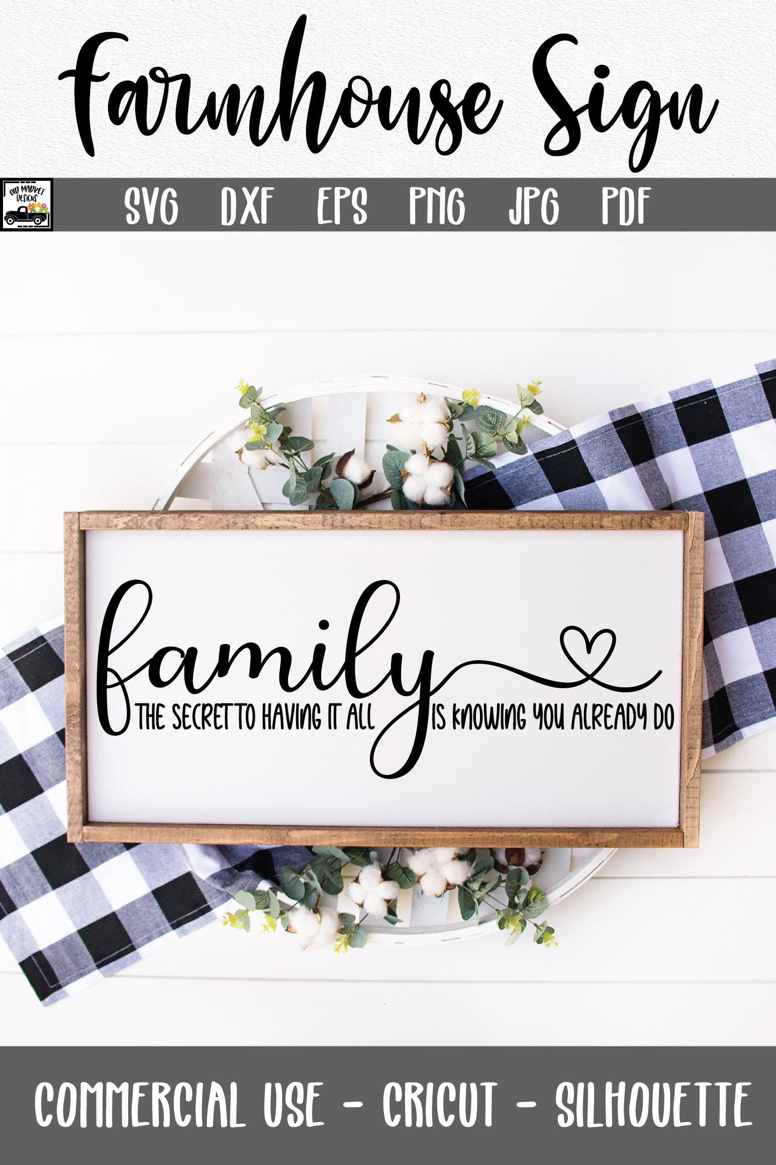Family Sign SVG File