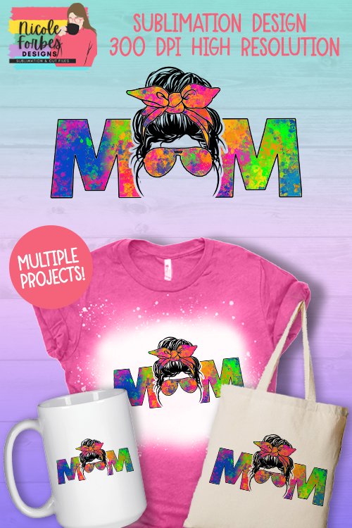 Neon Mom Sublimation (1483296)