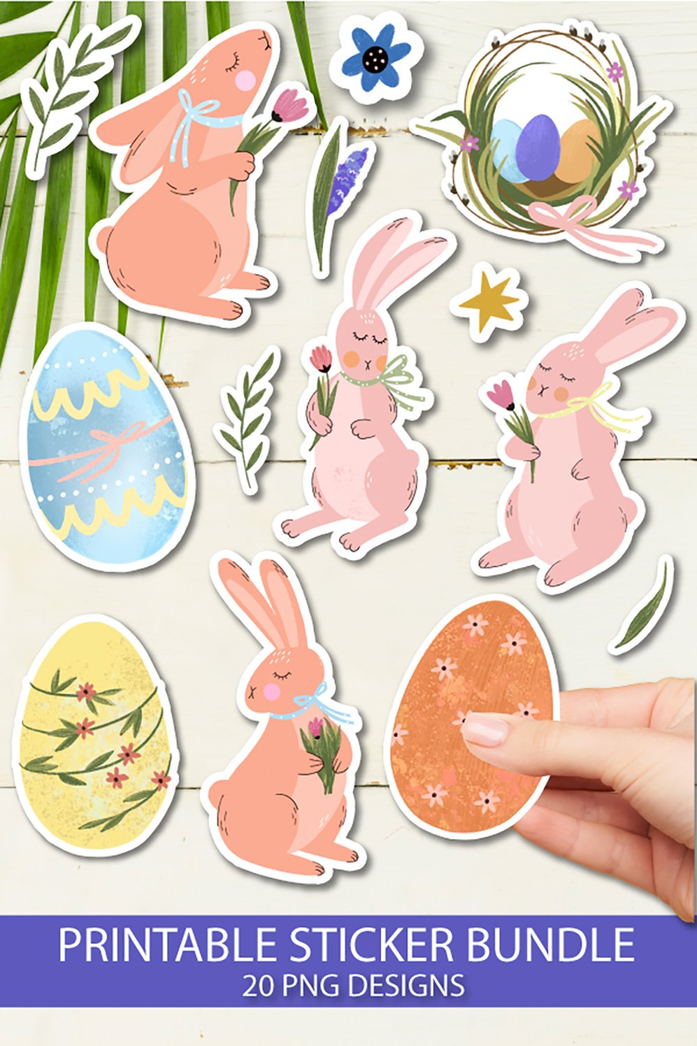 Easter and Spring Sticker Set