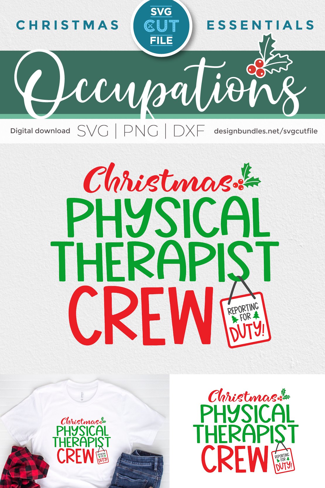 Christmas Physical Therapist svg - Physical (898313)