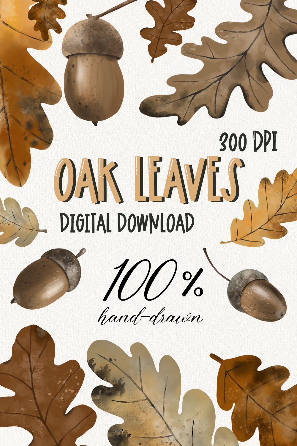 Autumn leaves clipart. sublimation designs