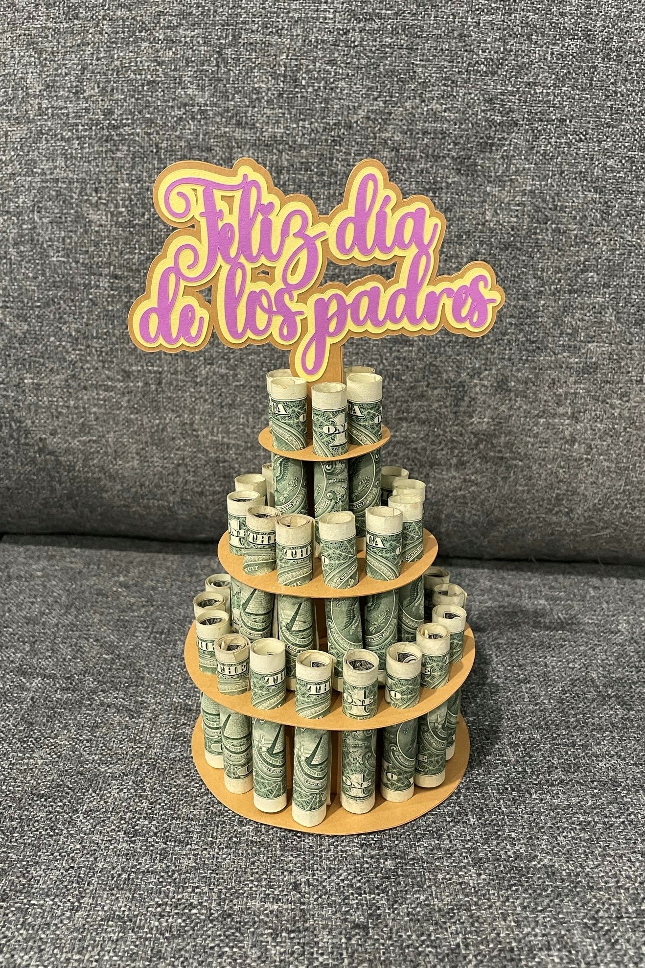 Money Cake Holder | Valentine's Day | Birthday | Papercut