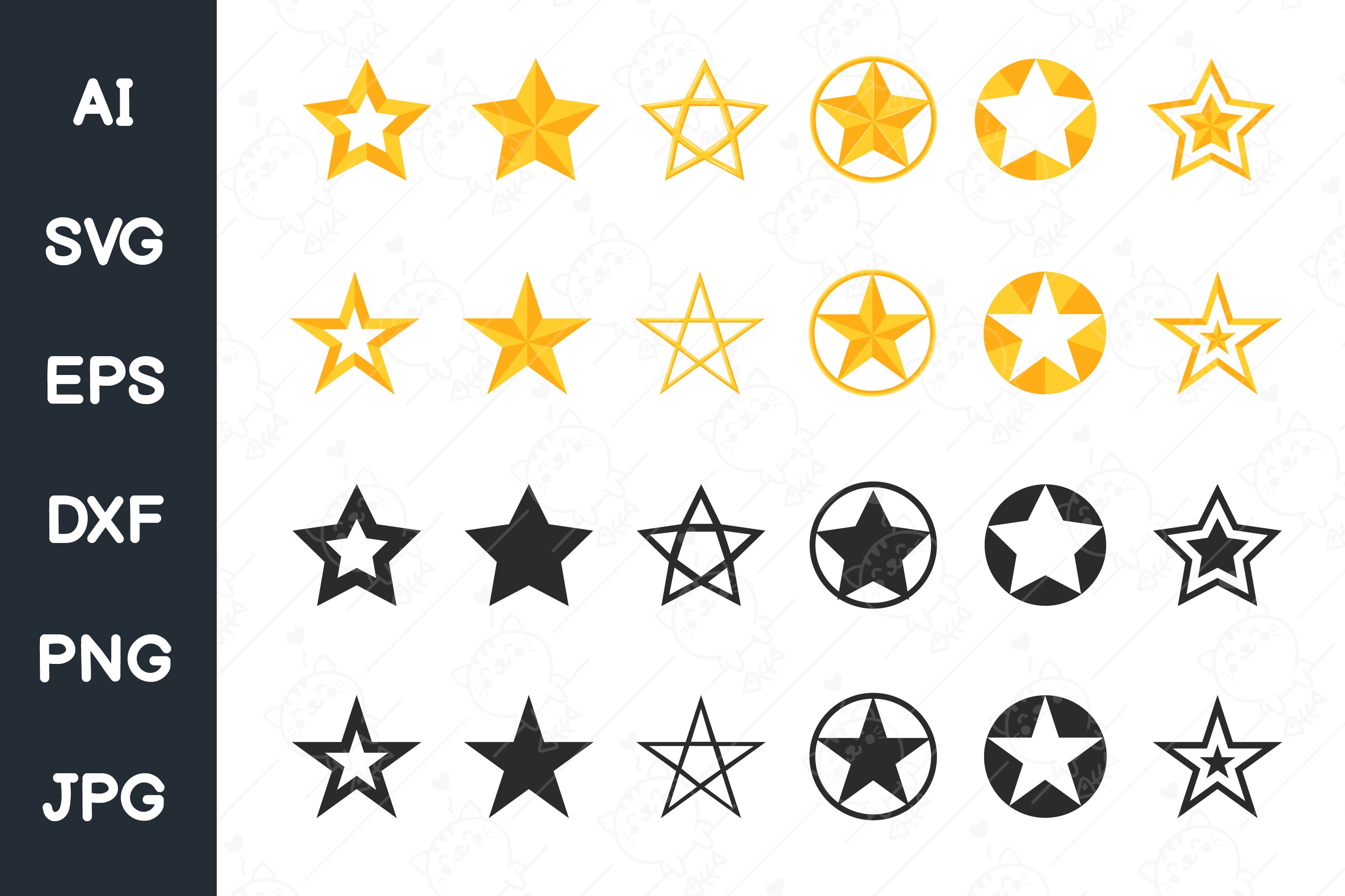 Star svg, Star shape, Sparkling light bundle. svg (1229231)