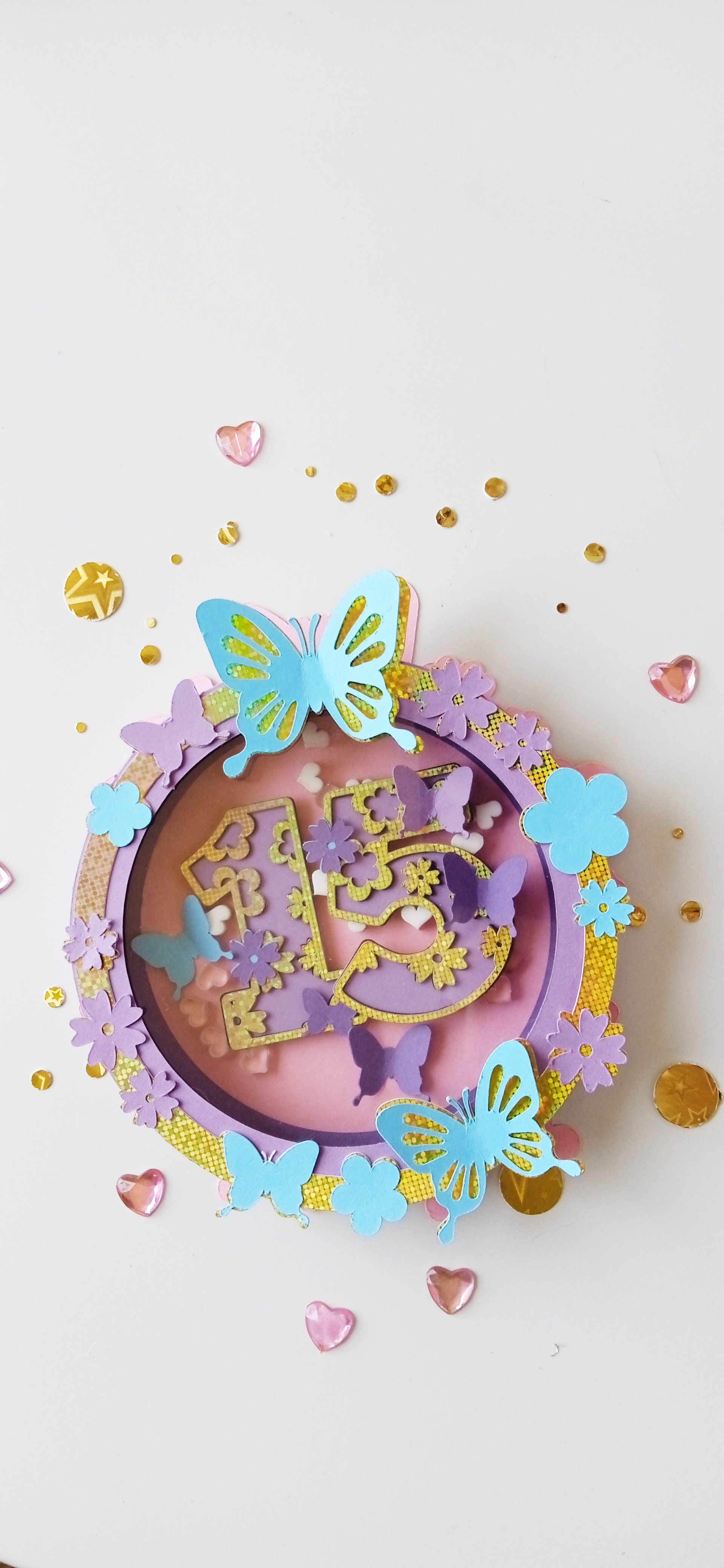 Mermaid 3D SVG Numbers | Tail Mermaid birthday SVG