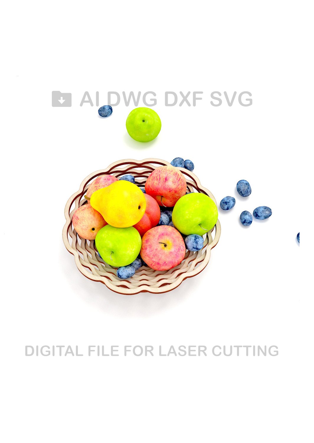 Fruit stand vector for CNC svg vector file, vector (1973296)