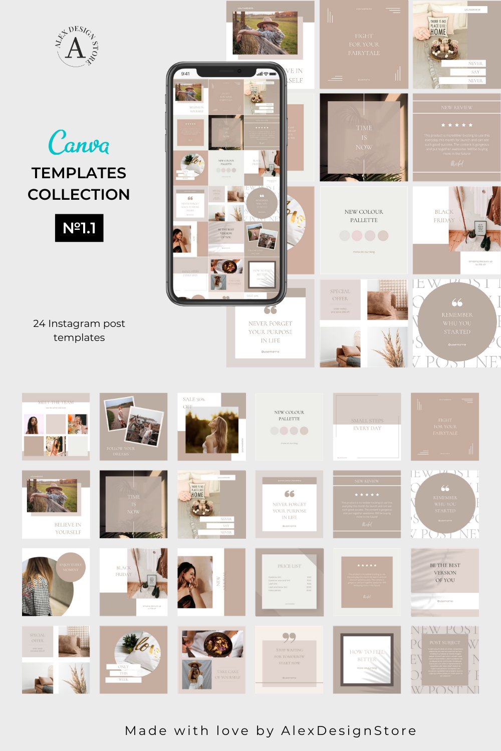 Canva Templates Collection 1.1 - Instagram Post (1399686)