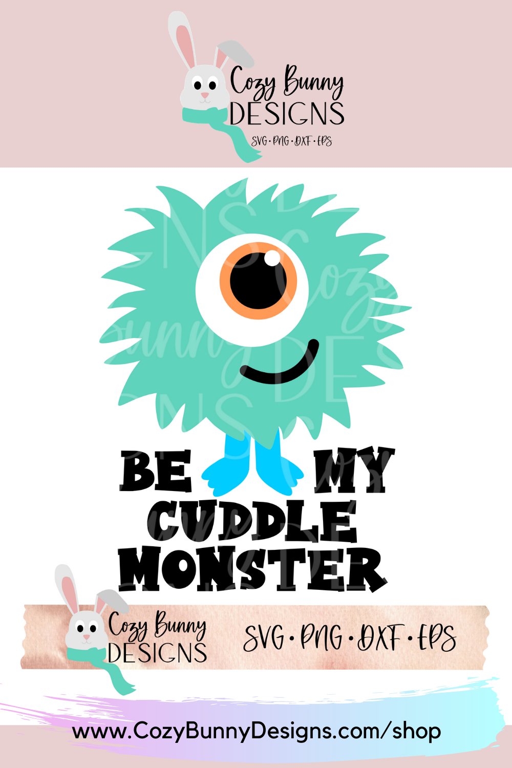 Be My Cuddle Monster | Valentine's Day SVG
