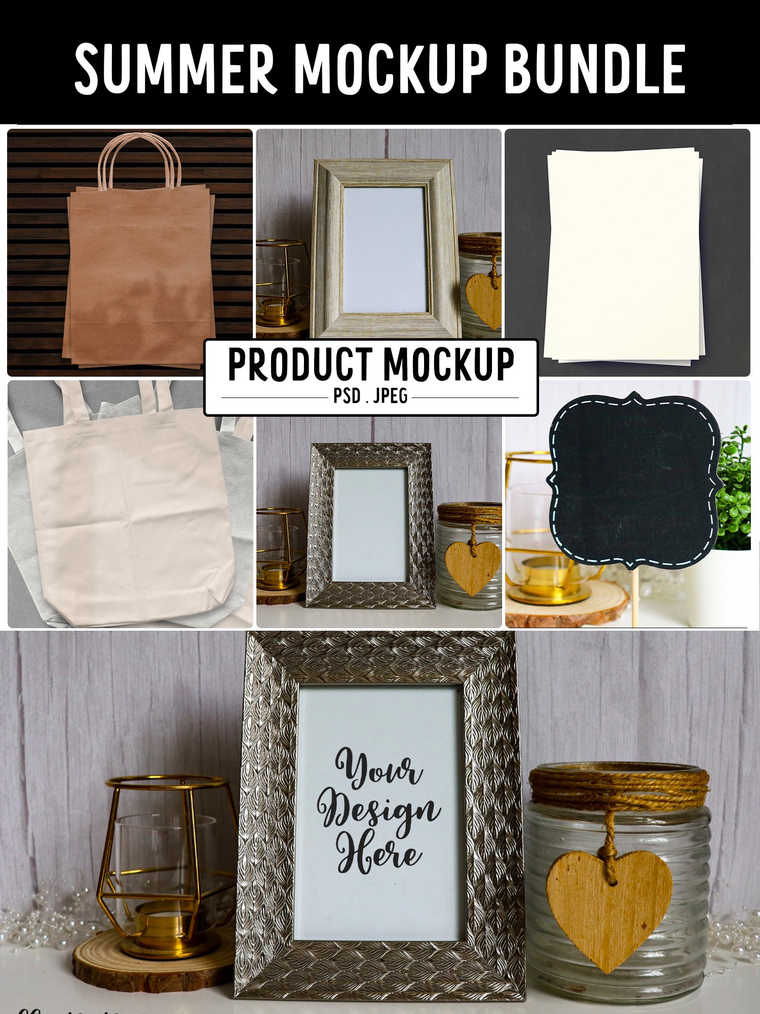 Summer mockup Bundle