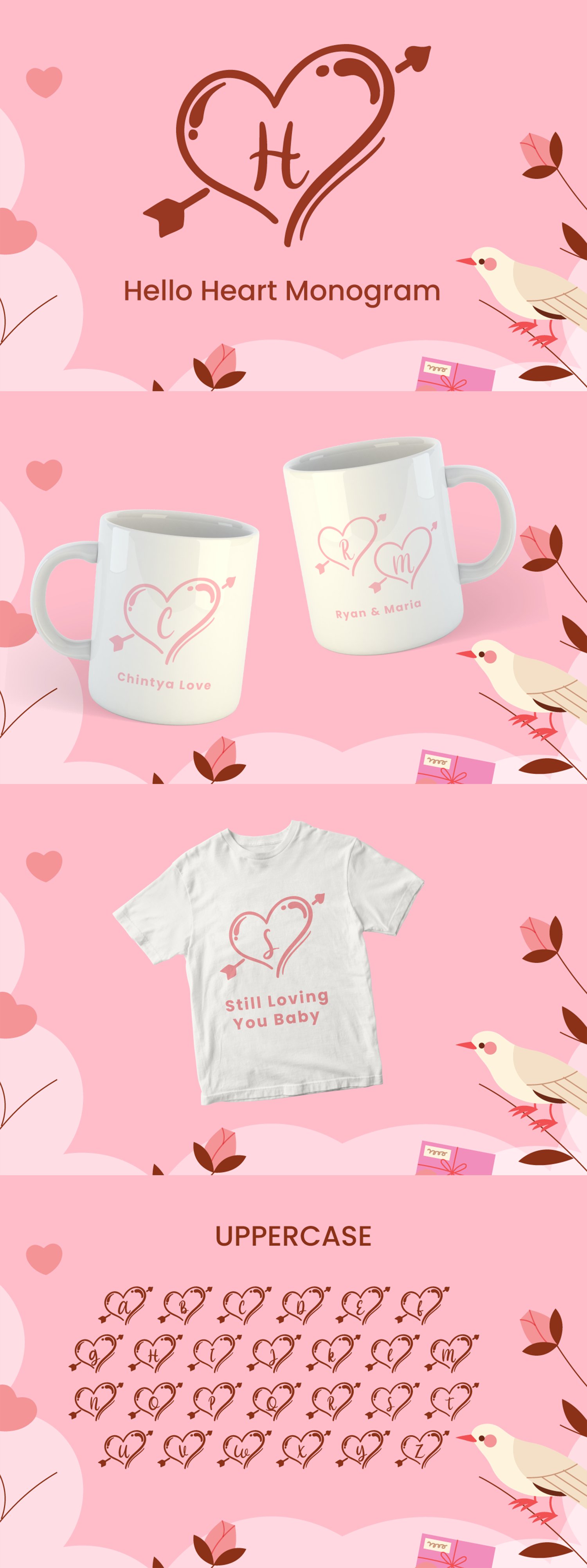 Hello Heart Monogram