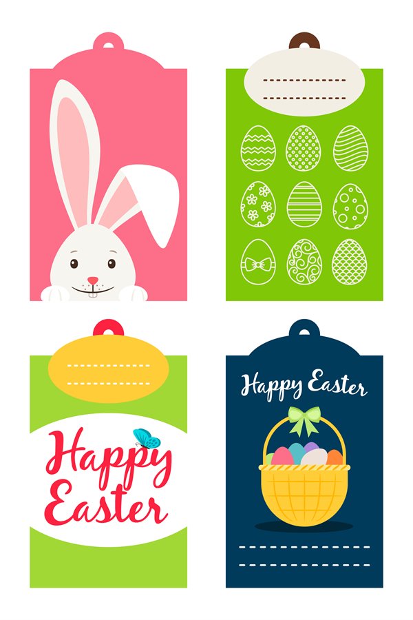 Easter tag collection